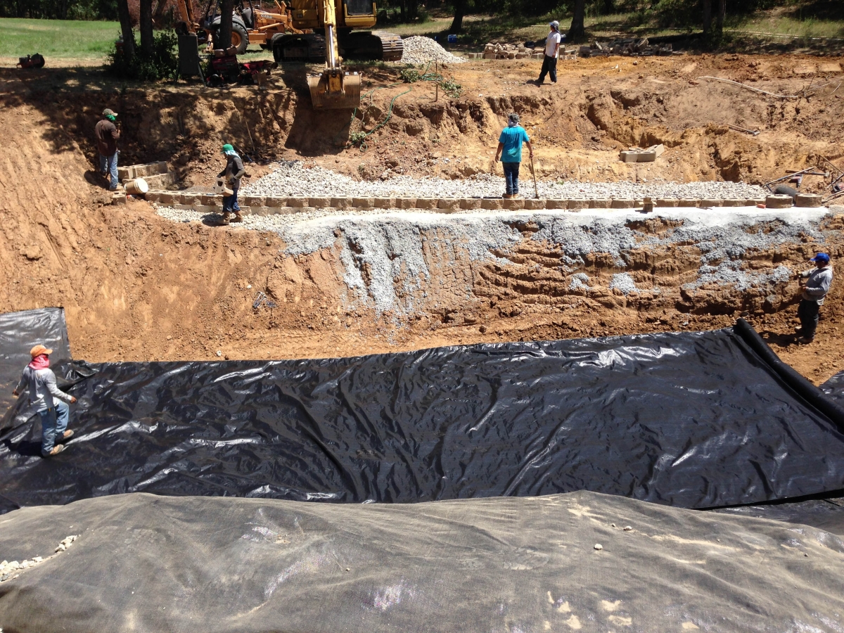 Fish Pond | LandS Construction