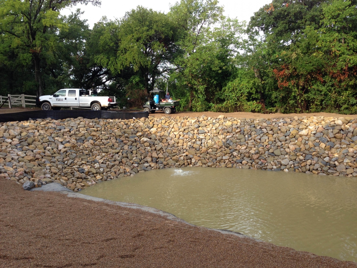 Fish Pond | LandS Construction